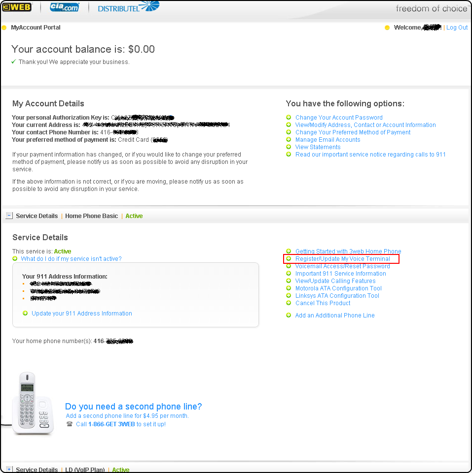 Find The SIP Credentials For Your CIA Account